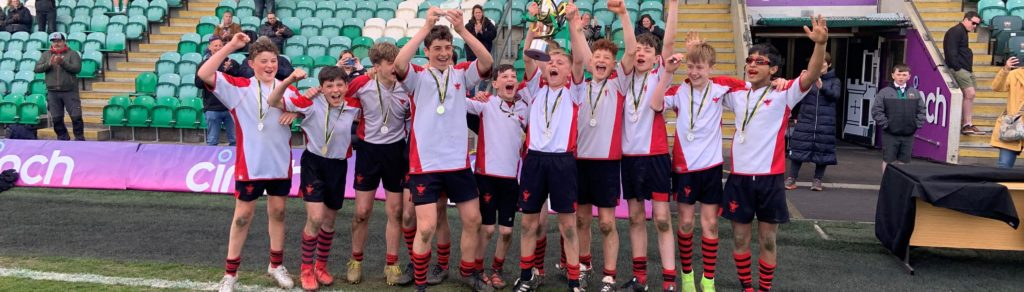 BMS Team Take Home Saints 7s Series Trophy - Bedford Modern School